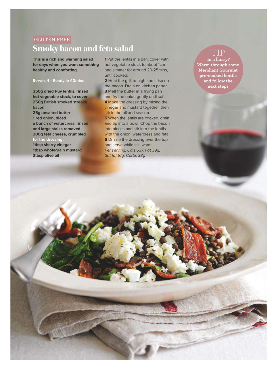 Woman And Home Feel Good Food Magazine February 2019 Back Issue