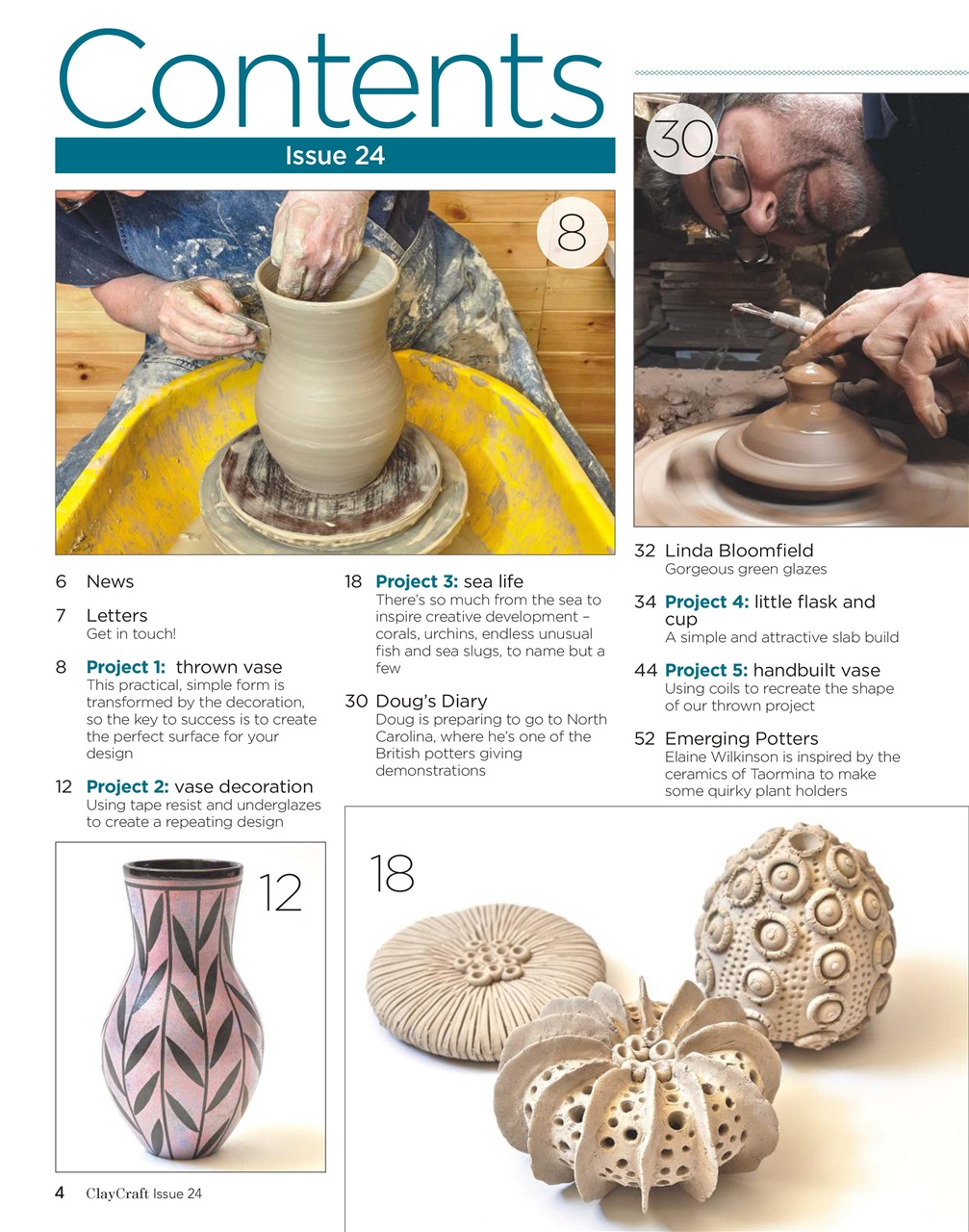 ClayCraft Magazine - Issue 24 Subscriptions | Pocketmags