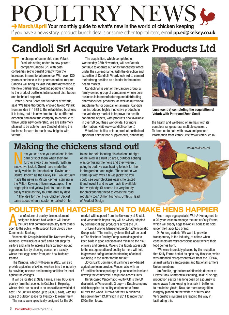 Practical Poultry Magazine - Mar/Apr 19 Back Issue