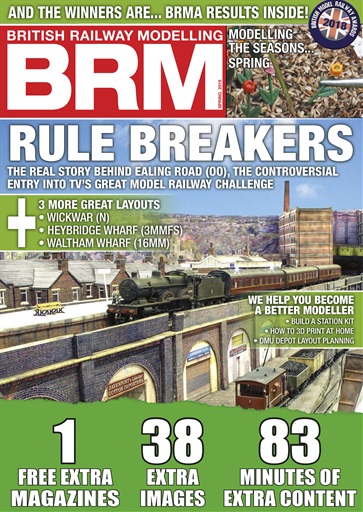 British Railway Modelling (BRM) Magazine - Spring 2019 Back Issue