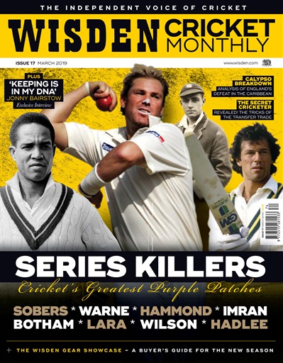 Wisden Cricket Monthly Magazine - March 2019 Back Issue