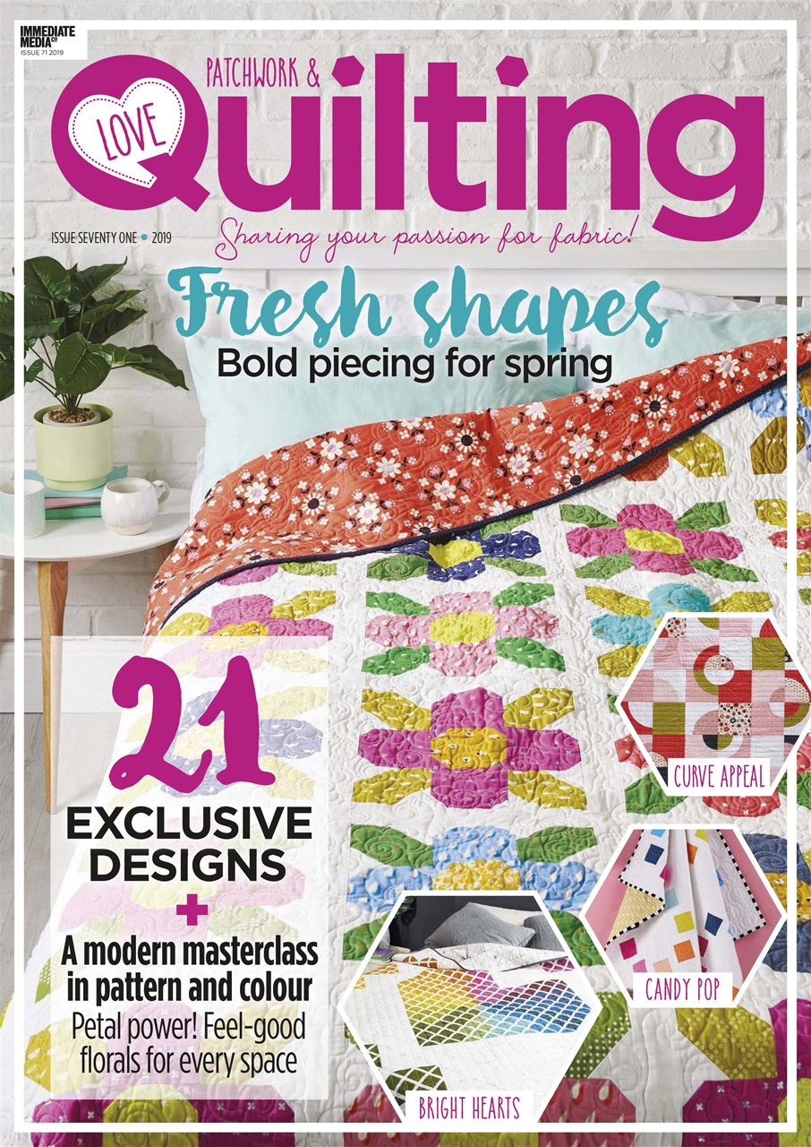 Love Patchwork & Quilting Magazine - Issue 71 Back Issue