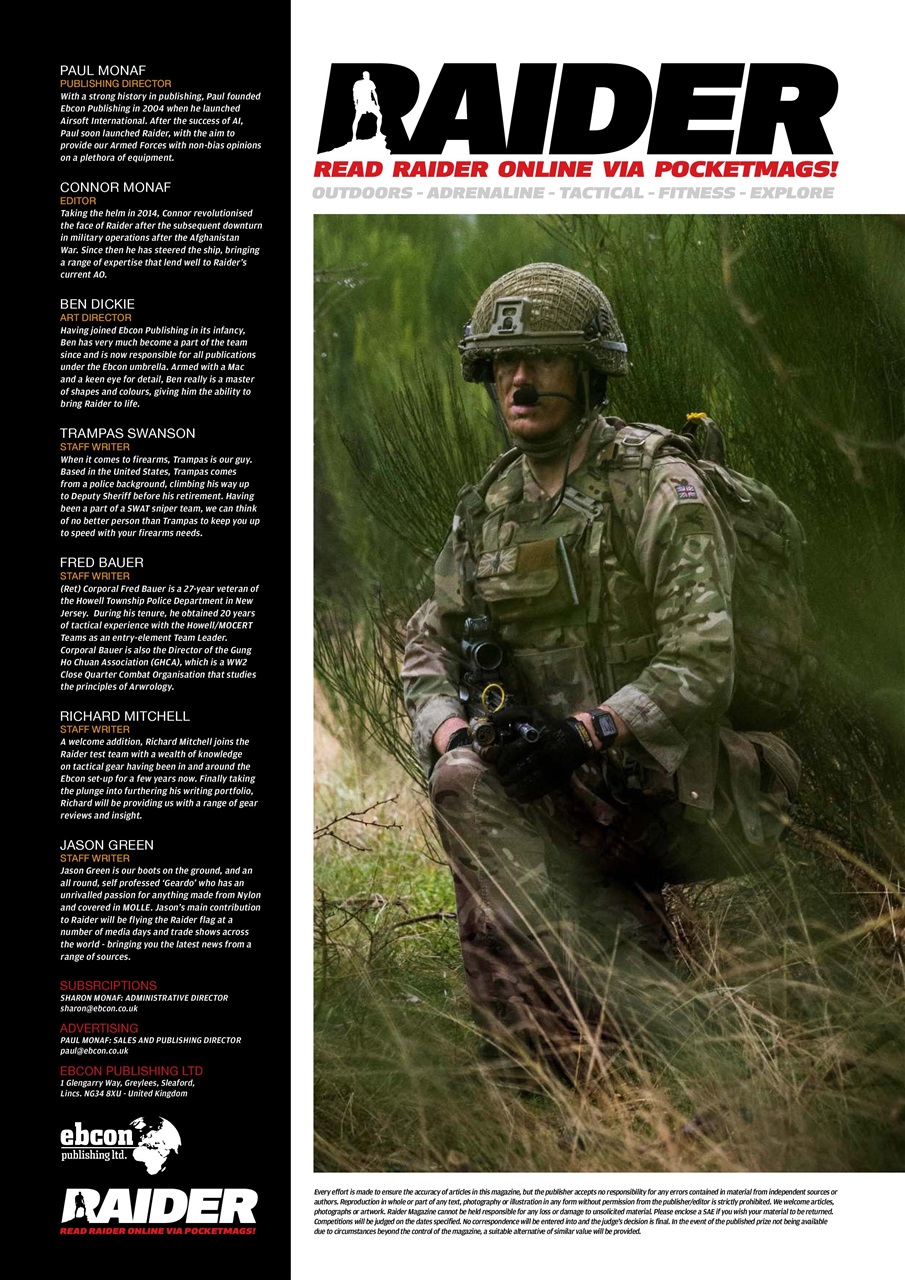 Raider Magazine - Vol 11 iss 12 Back Issue