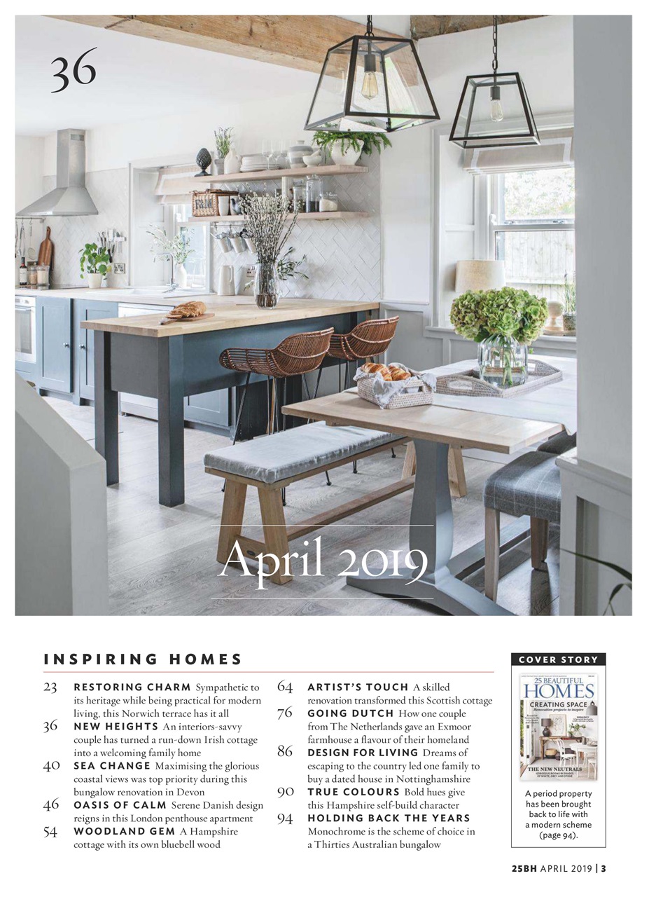 25 Beautiful Homes Magazine - April 2019 Back Issue