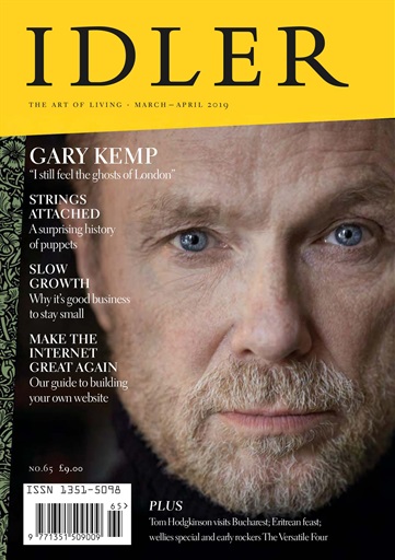 The Idler Magazine - Idler 65, March/April 2019 Back Issue