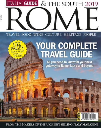 Italia! Guide Magazine - Rome & The South 2019 Back Issue