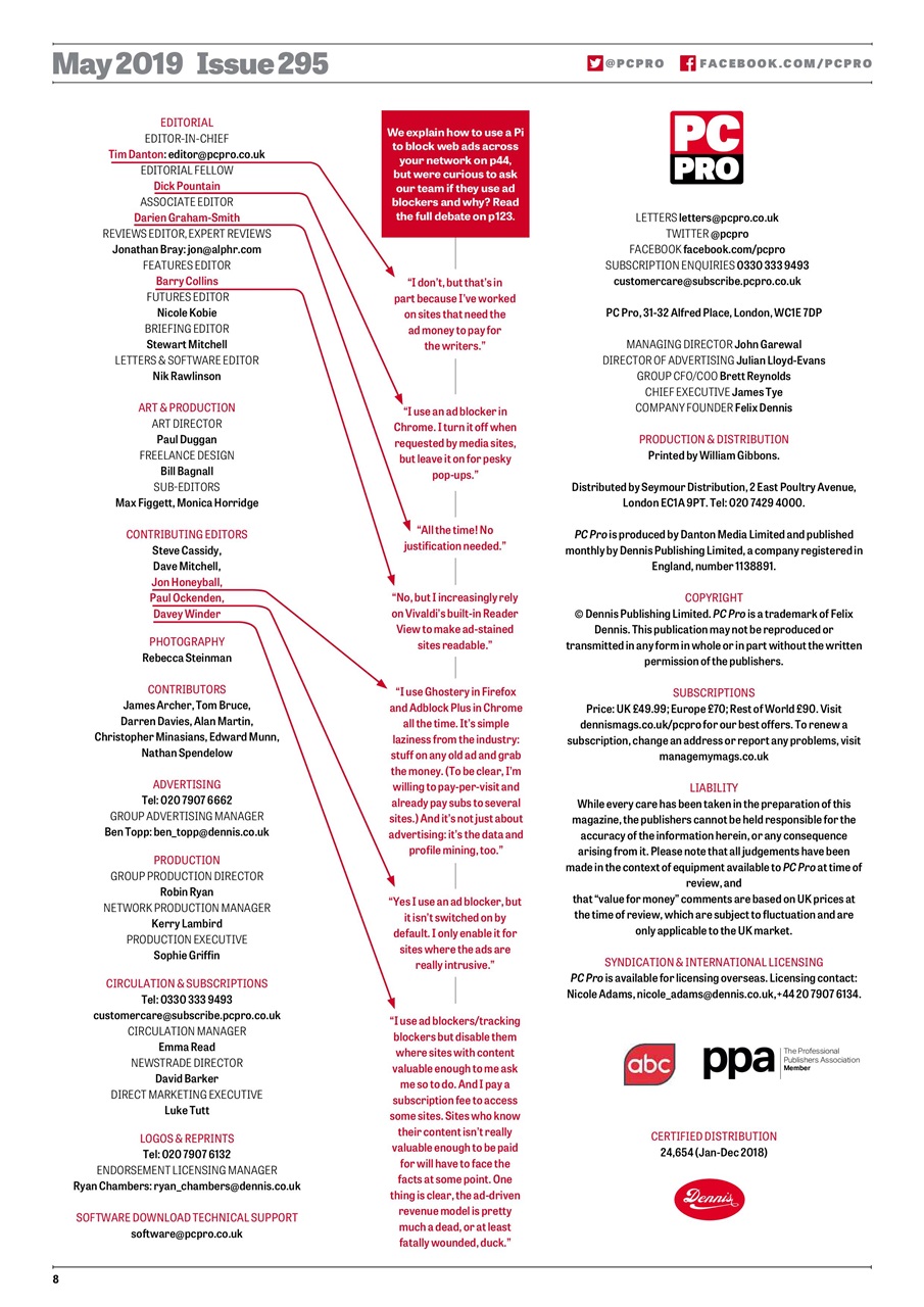 PC Pro Magazine - May 2019 Back Issue