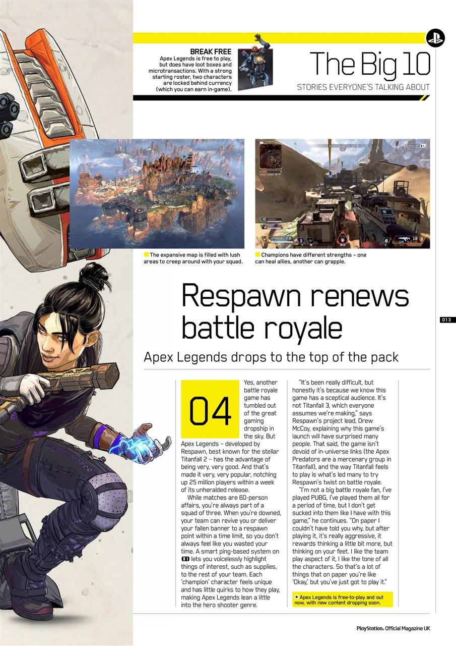 PLAY Magazine - April 2019 Back Issue