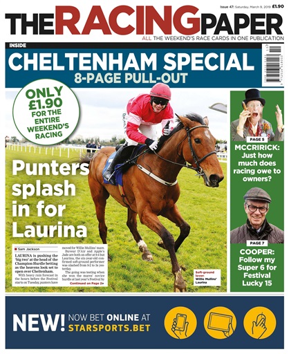 The Racing Paper Magazine - 09/03/2019 Back Issue
