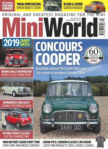 Mini World Magazine - April 2019 Back Issue