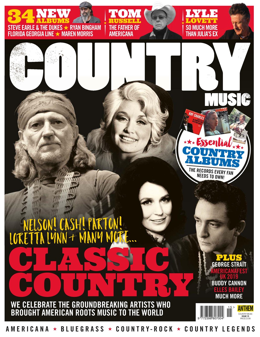 Country Music Magazine Subscriptions and Apr/May 2019 Issue