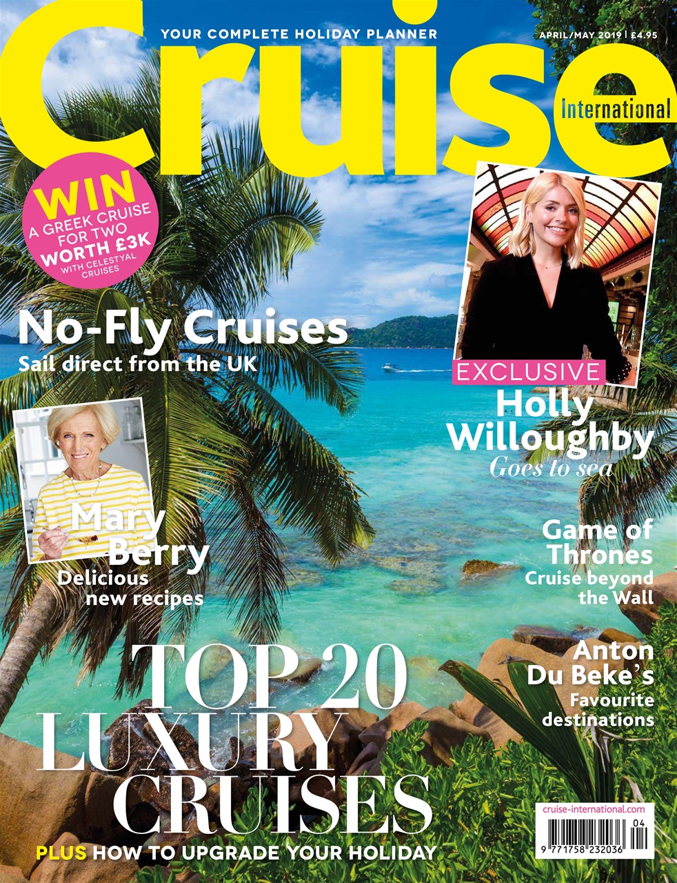Cruise & Travel Magazine - April/May 2019 Back Issue