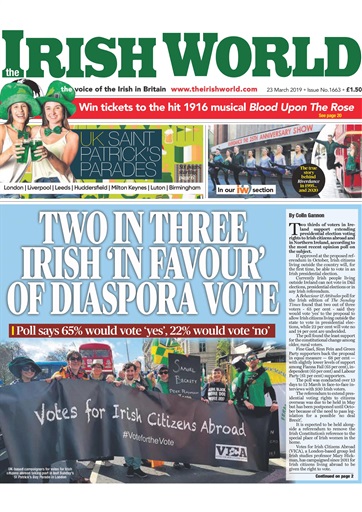 Irish World Magazine - 1663 Back Issue