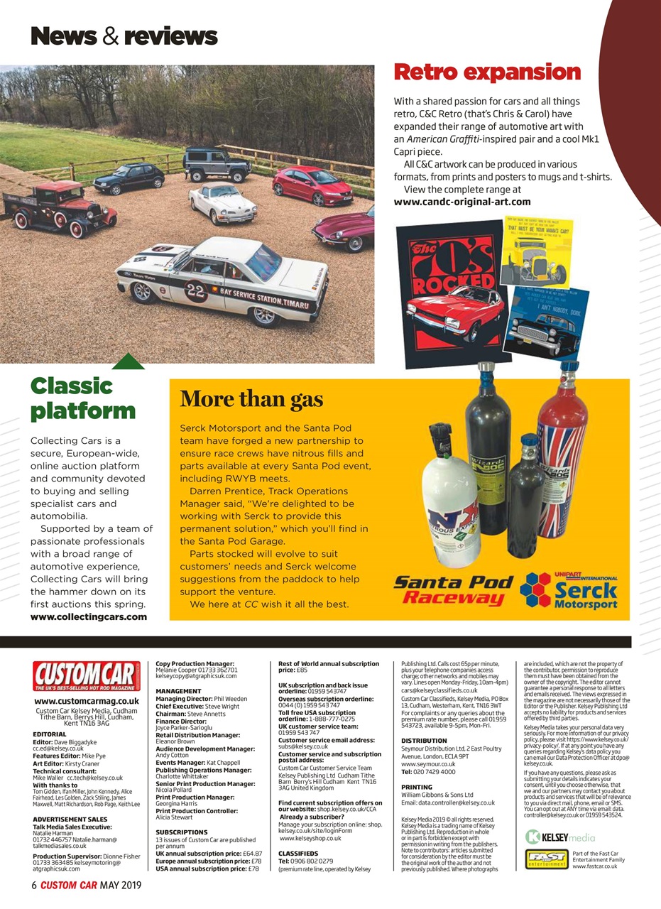 Custom Car Magazine - May 2019 Back Issue