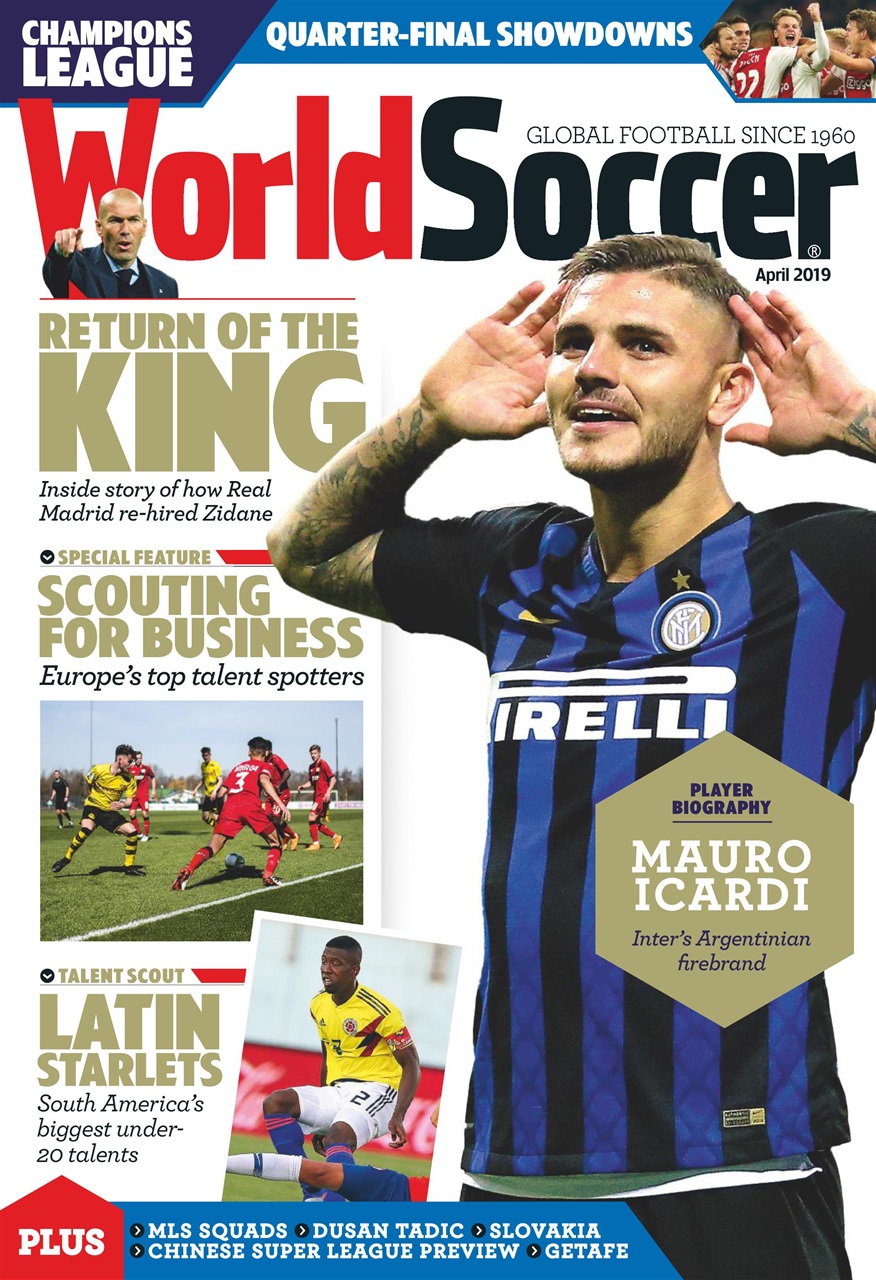 World Soccer Magazine - 19th April 2019 Back Issue