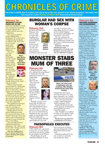 True Crime Magazine - True Crime April 2019 Back Issue