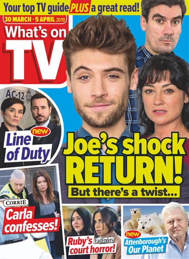 What's on TV Magazine - 30th March 2019 Back Issue