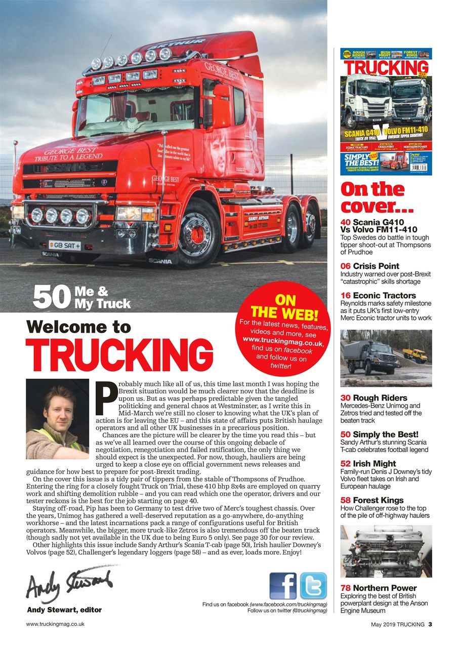 Trucking Magazine - May 2019 Back Issue