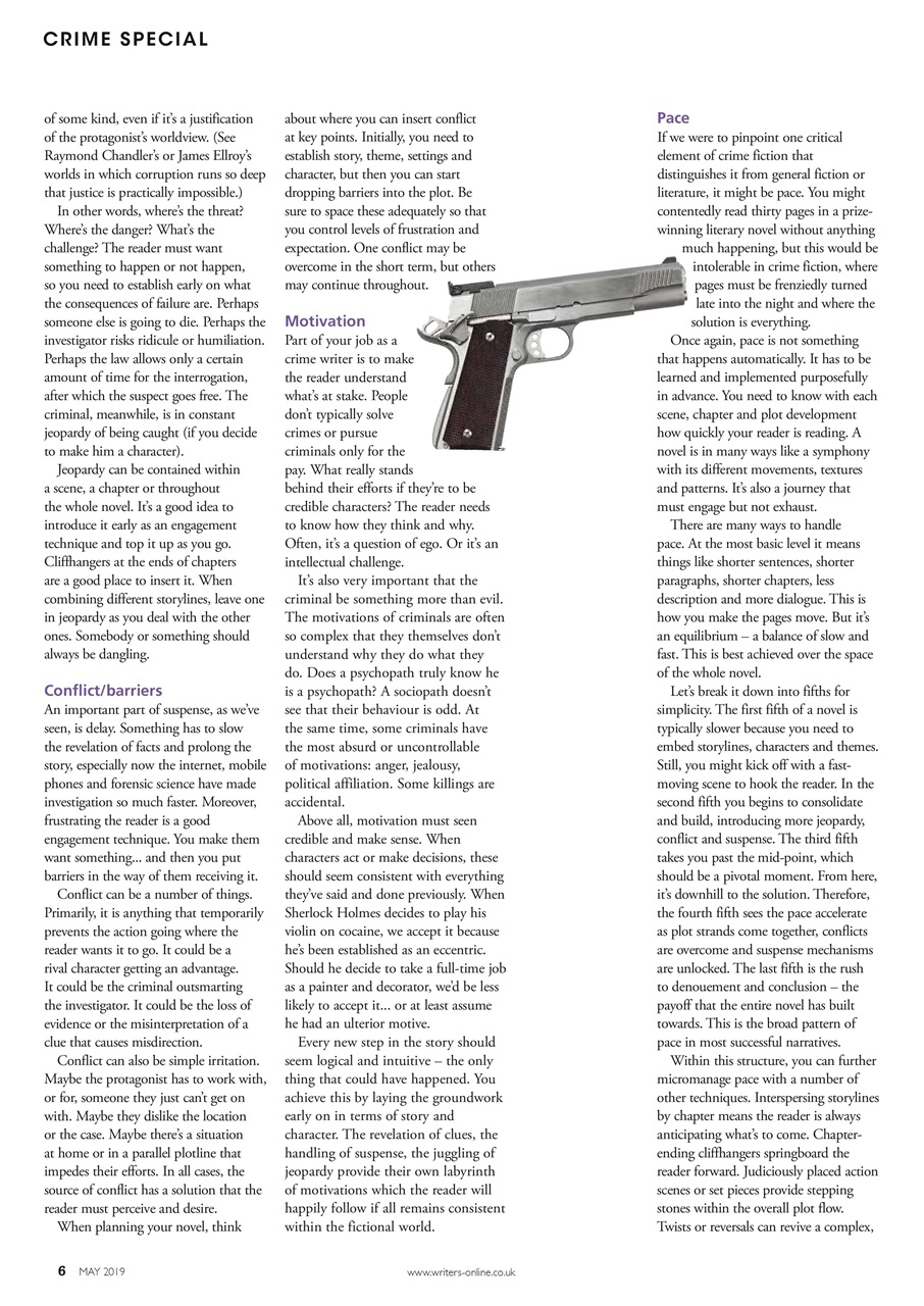 Writing Magazine - Crime Just The Facts Special Issue