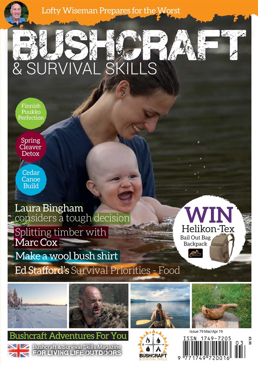 Bushcraft & Survival Skills Magazine - Issue 79 Back Issue