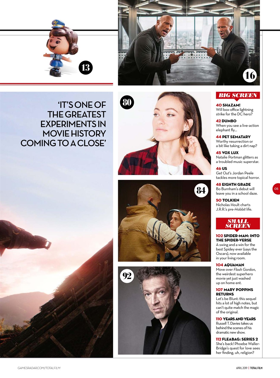 Total Film Magazine - April 2019 Subscriptions | Pocketmags