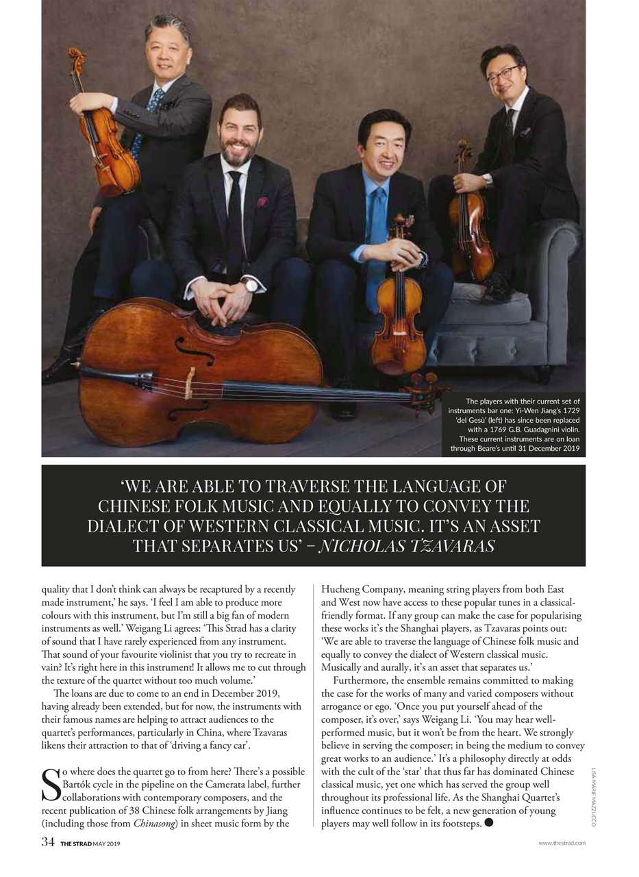 The Strad Magazine - May 2019 and Degrees 2019-20 supplement Back Issue