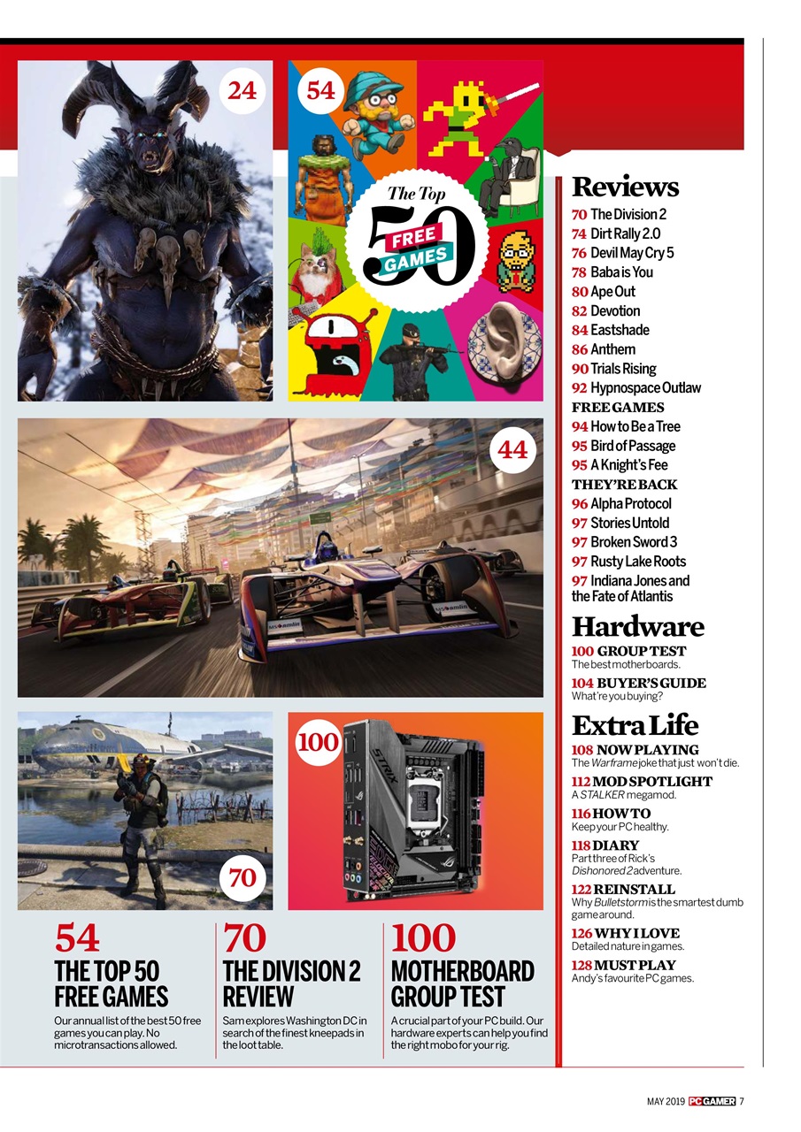 PC Gamer (UK Edition) Magazine - May 2019 Subscriptions | Pocketmags