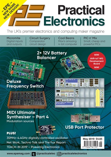 Practical Electronics Magazine - May-19 Back Issue