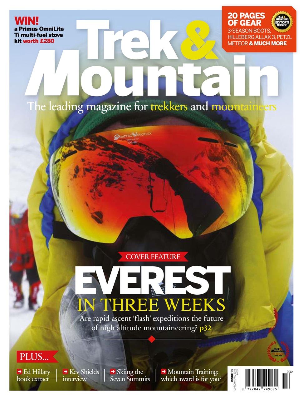 Trek & Mountain Magazine - Mar-Apr 19 Back Issue