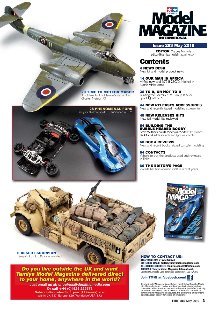 Tamiya Model Magazine - 283 Subscriptions | Pocketmags
