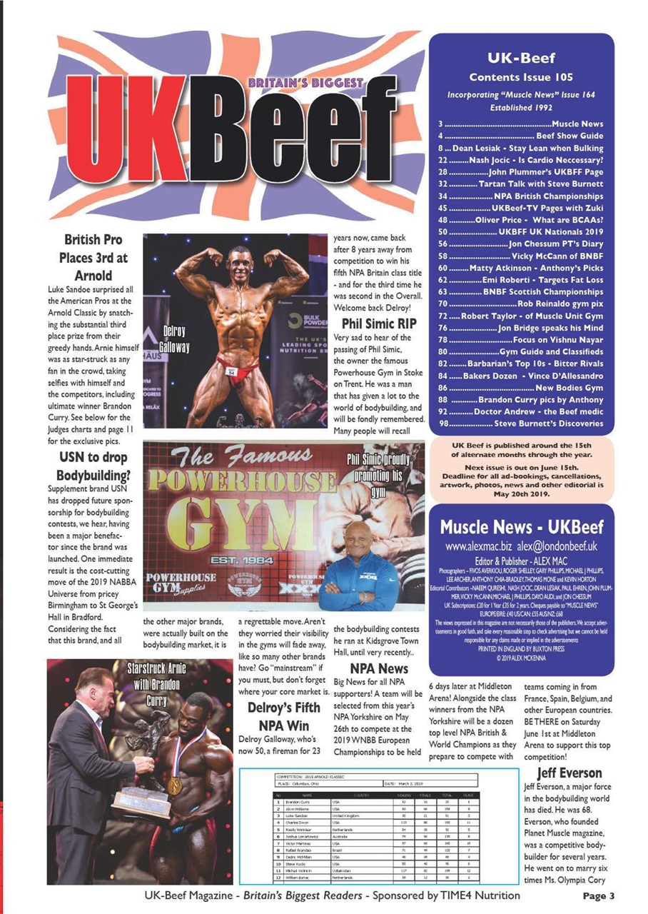 UK Beef Magazine - Issue 105 Back Issue