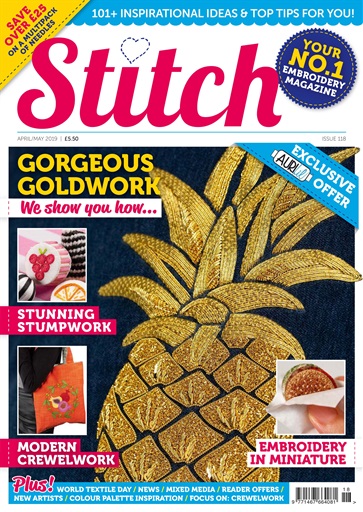 Stitch magazine - Apr/May 19 Back Issue