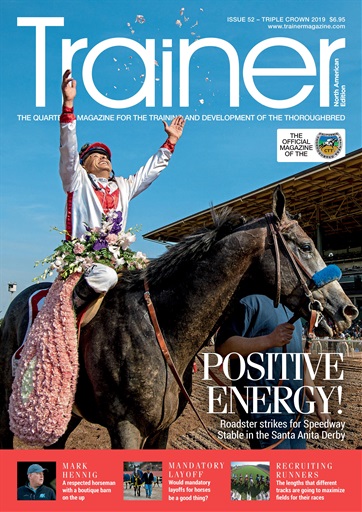 North American Trainer Magazine - horse racing - Triple Crown 2019 Back ...