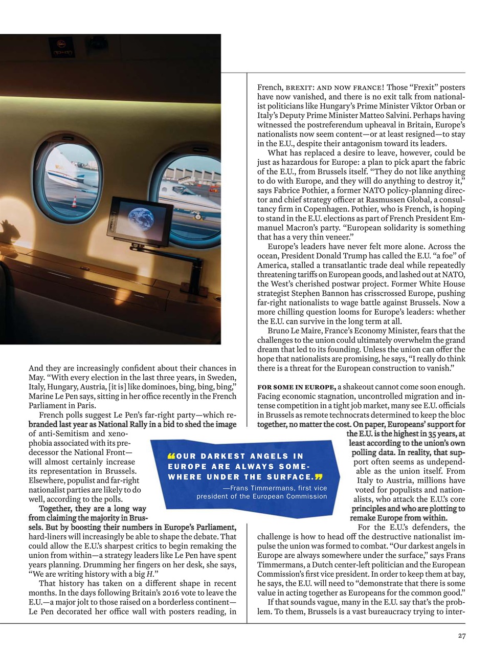 Time Magazine - 22nd April 2019 Back Issue