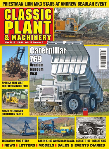 Classic Plant & Machinery Magazine - May 2019 Back Issue