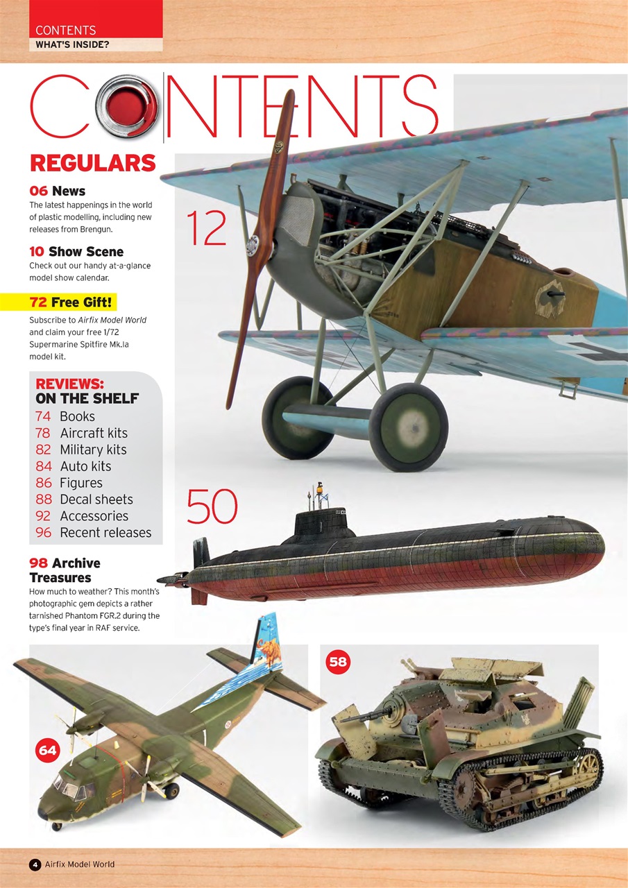 Airfix Model World Magazine - June 2019 Back Issue