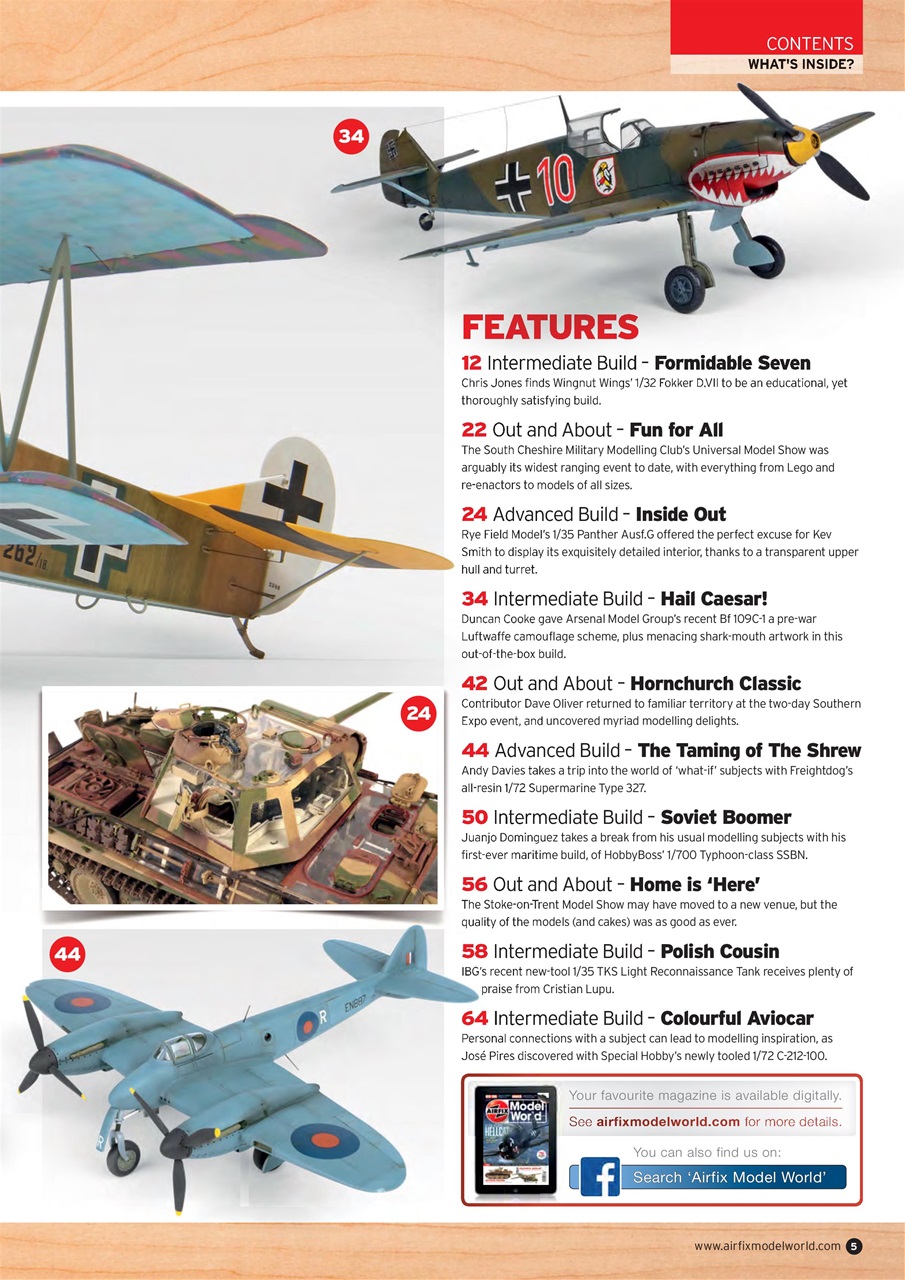 Airfix Model World Magazine - June 2019 Back Issue