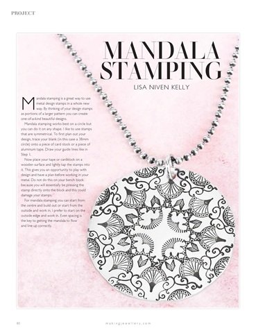 Making Jewellery Magazine - Issue 128 Subscriptions | Pocketmags