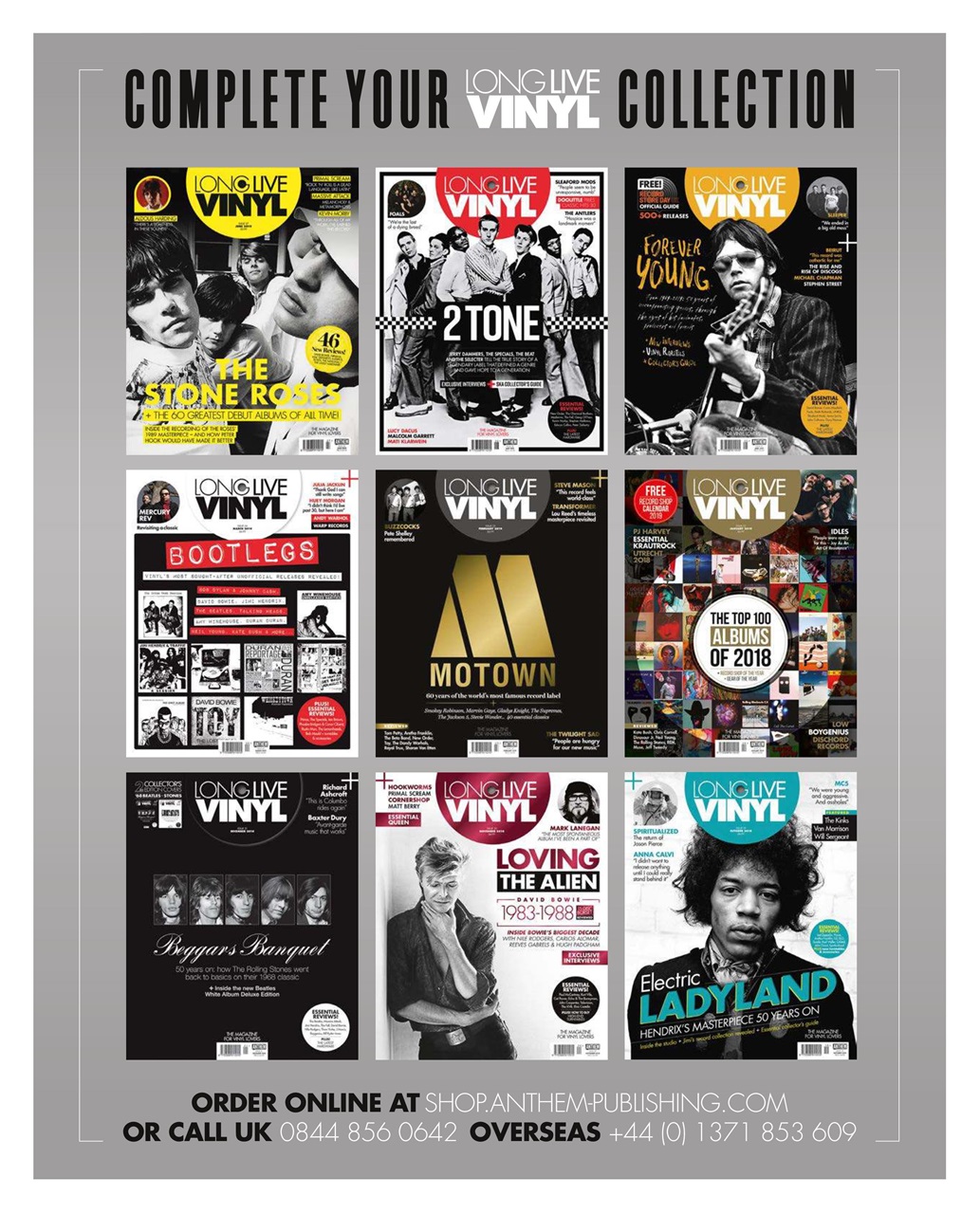 Long Live Vinyl Magazine - Jun 2019 - The Stone Roses Back Issue