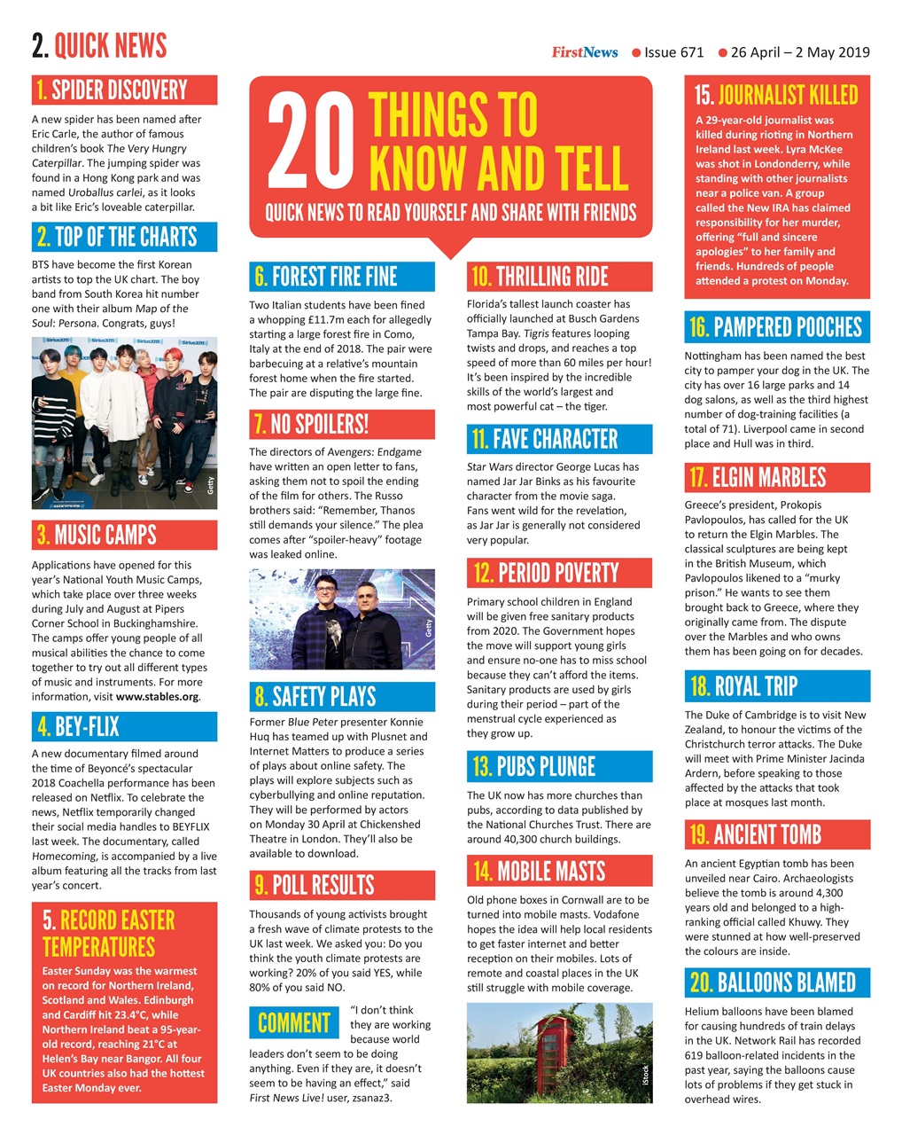 First News Magazine - First News Issue 671 Back Issue