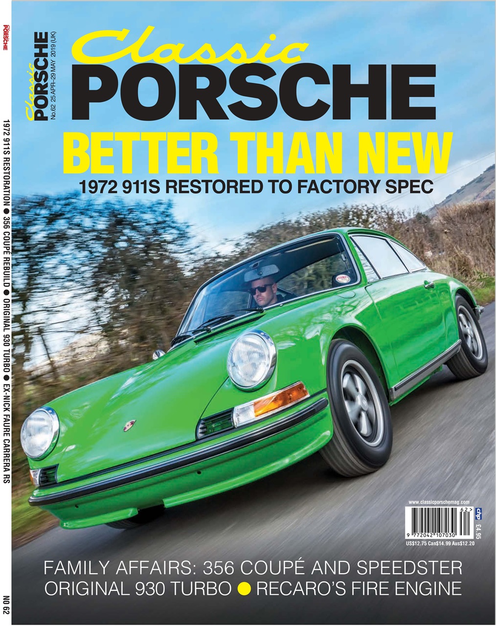 Classic Porsche Magazine - Classic Porsche 62 Back Issue