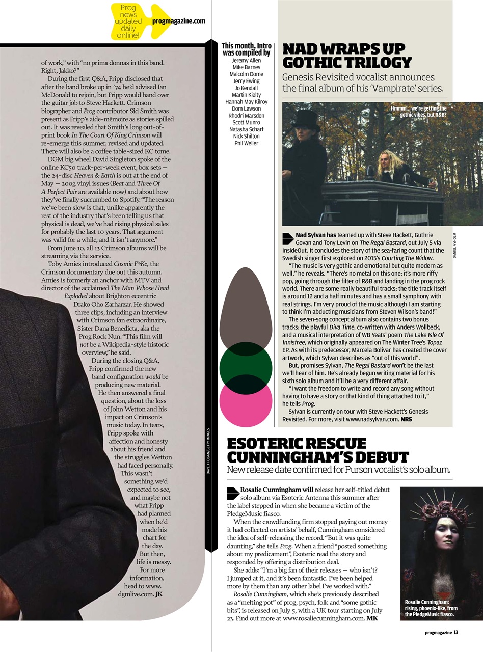 Prog Magazine - Issue 98 Back Issue