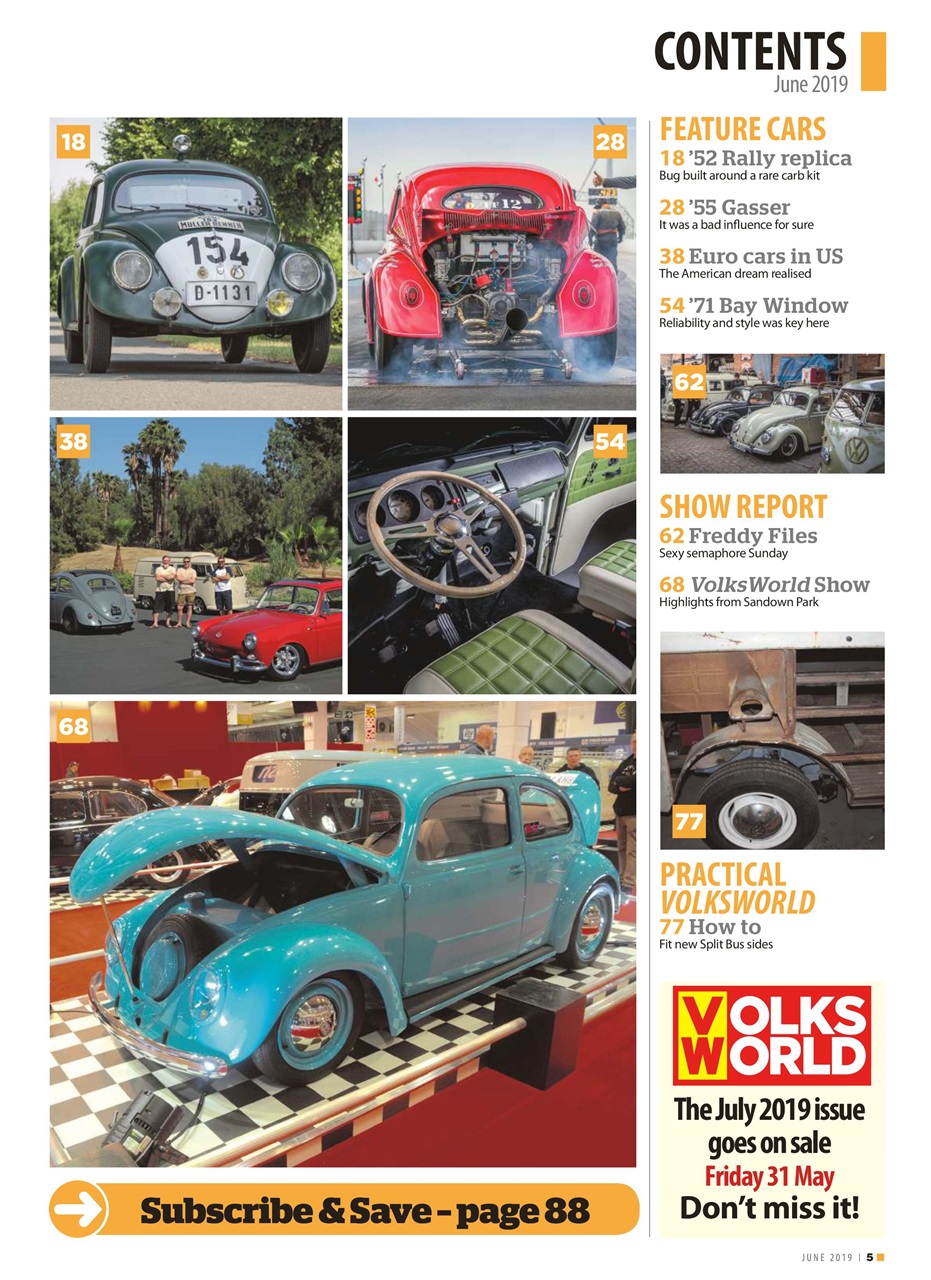 Volksworld Magazine - June 2019 Back Issue