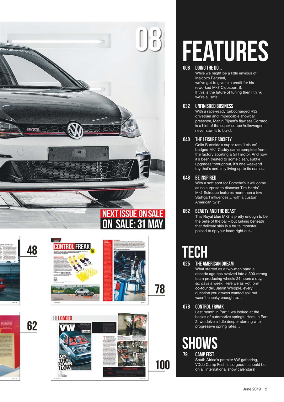 Performance VW Magazine - June 2019 Back Issue