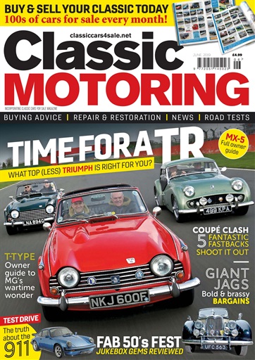 Classic Motoring Magazine - Jun 2019 Back Issue