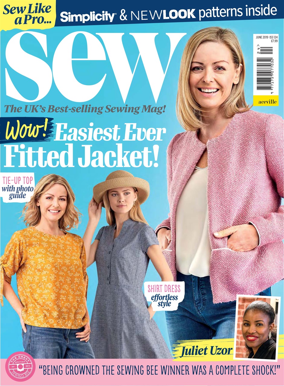 Sew Magazine - Jun 2019 Back Issue