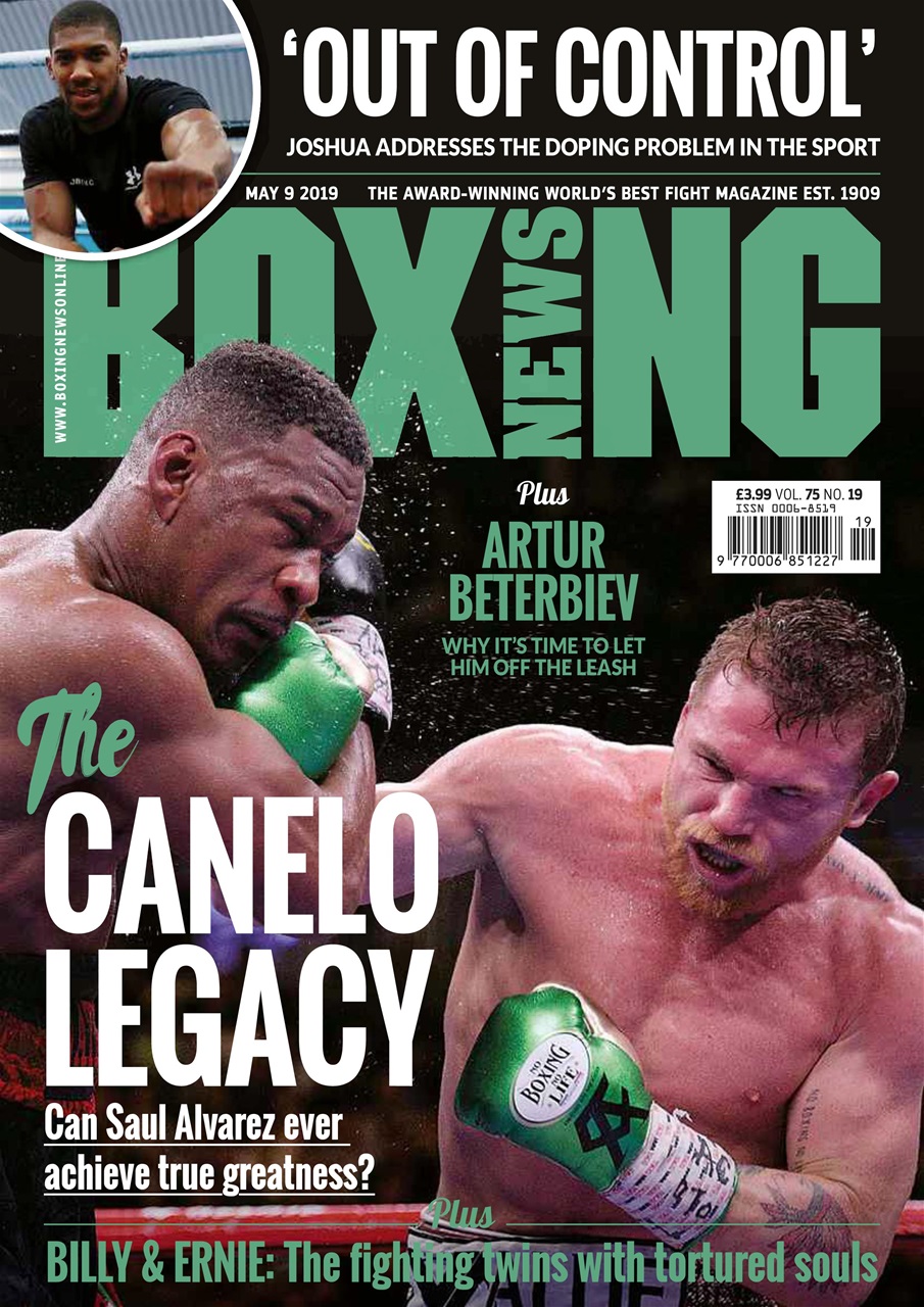 Boxing News Magazine - 07-May Back Issue