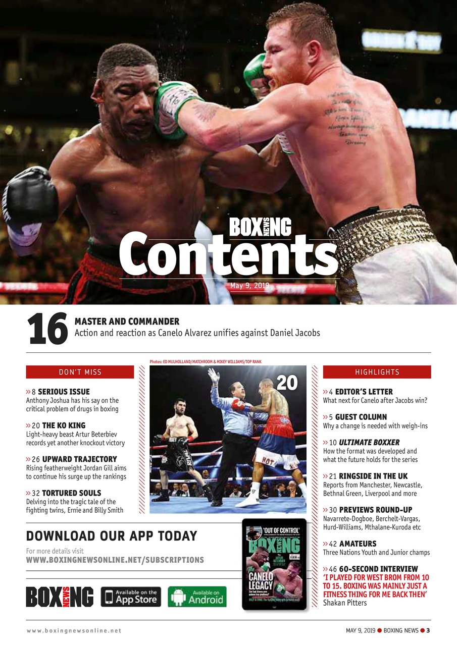 Boxing News Magazine - 07-May Back Issue