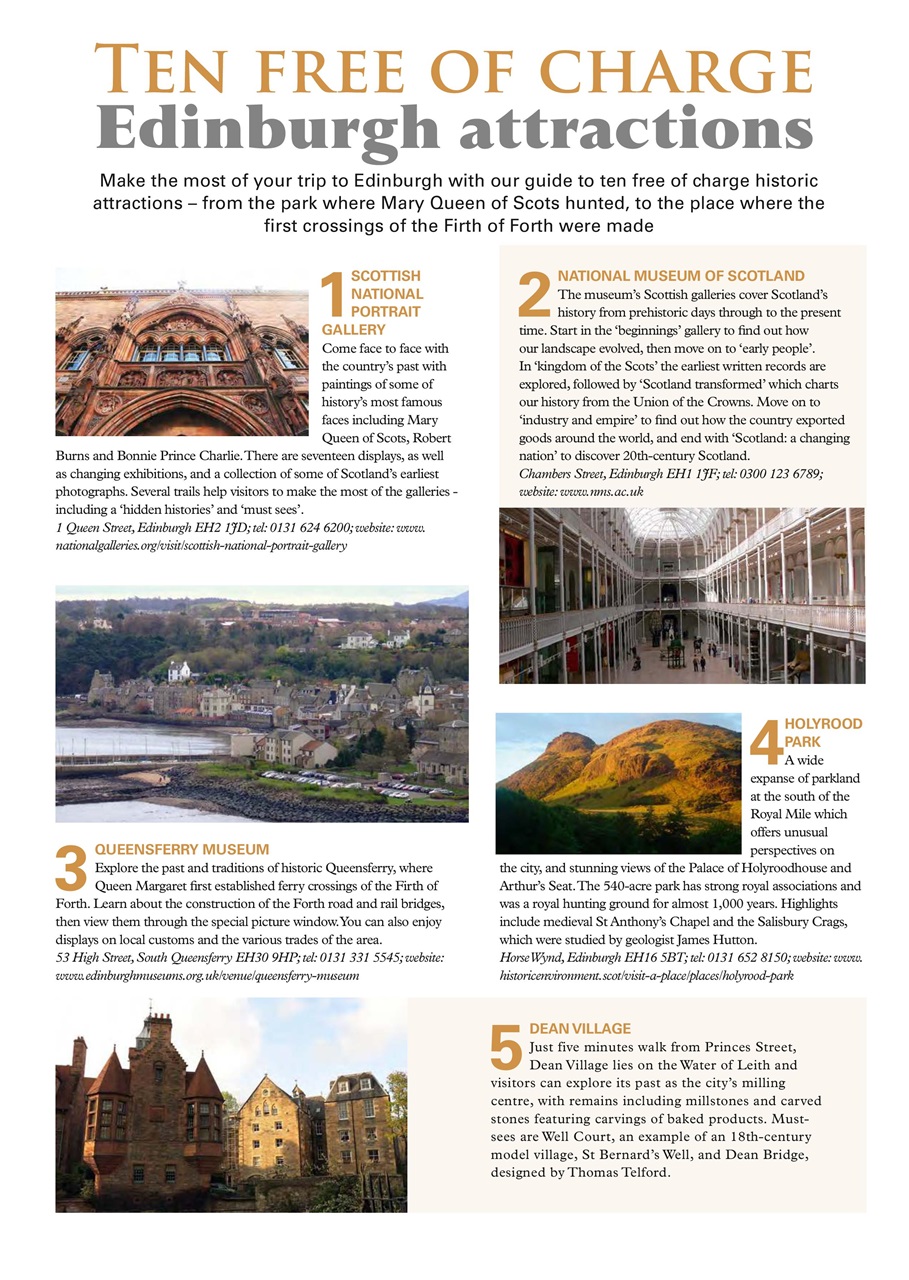 History Scotland Magazine - Edinburgh Castle Edición especial