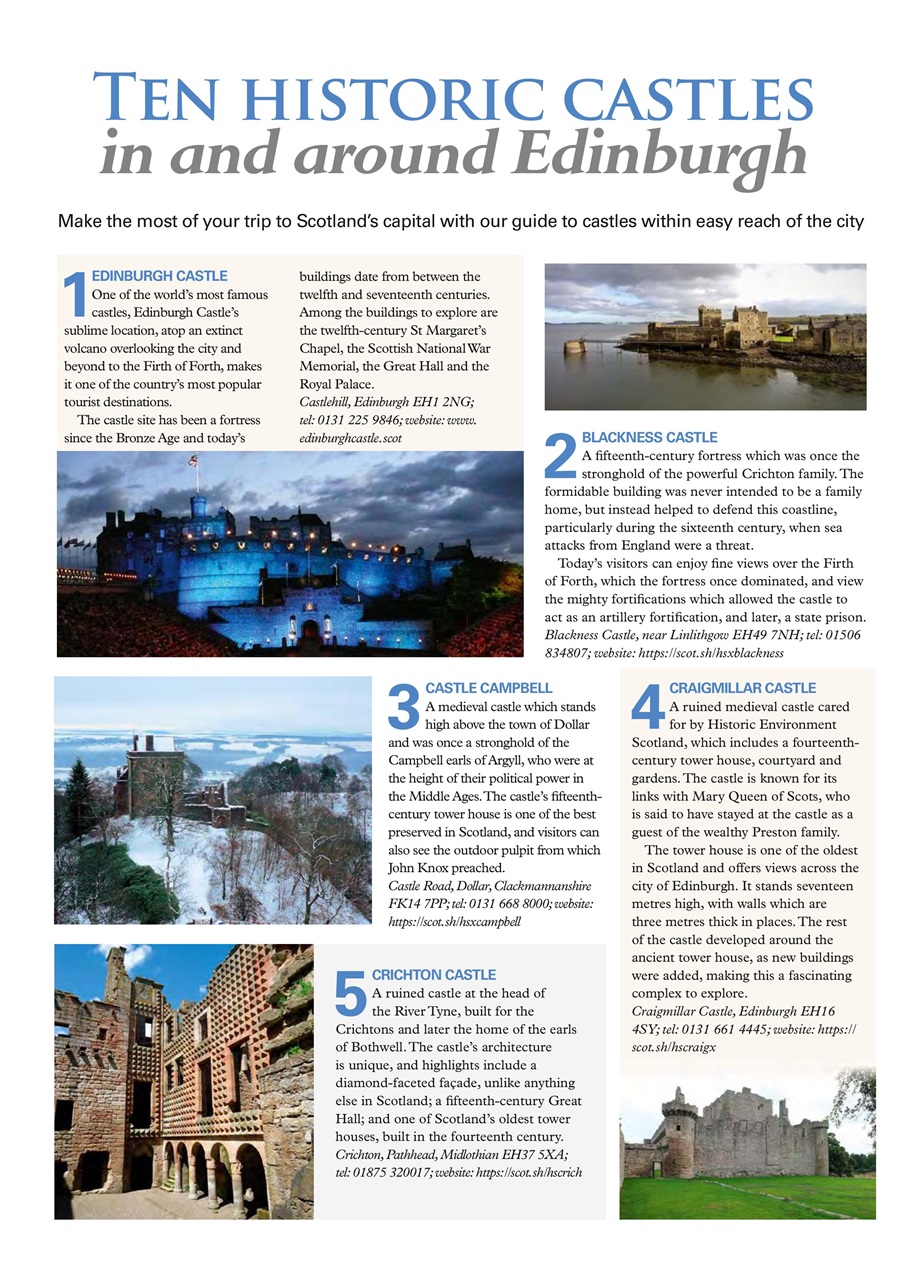 History Scotland Magazine - Edinburgh Castle Special Issue